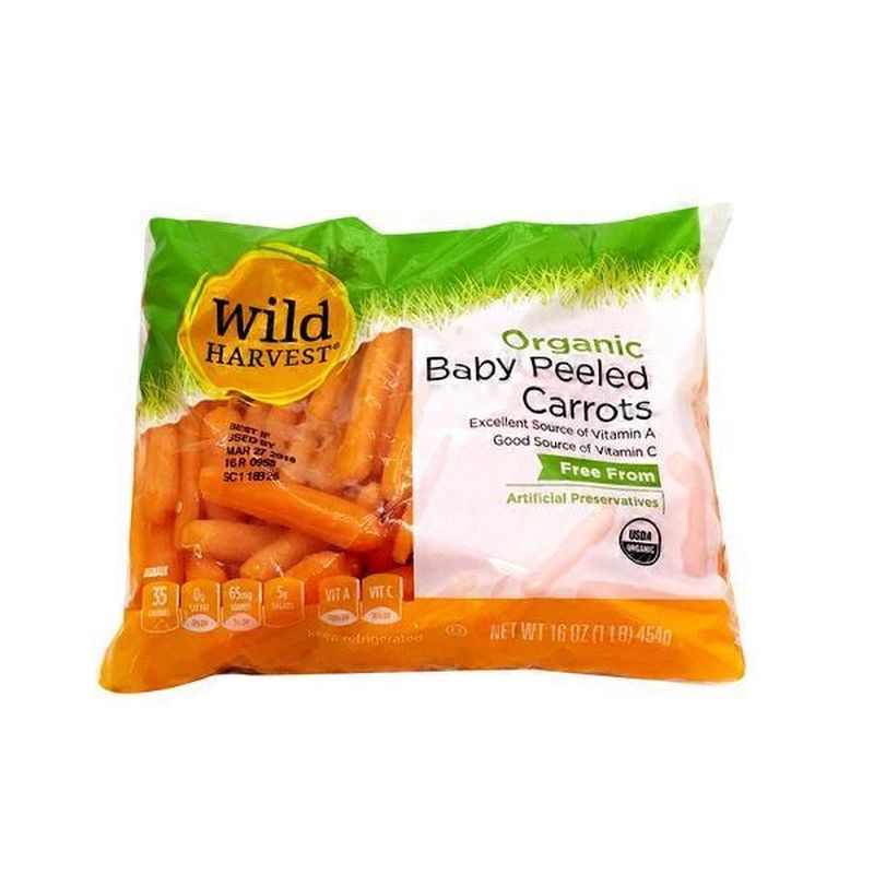 Organic Harvest Peeled Baby Carrots (1 lb) - Instacart