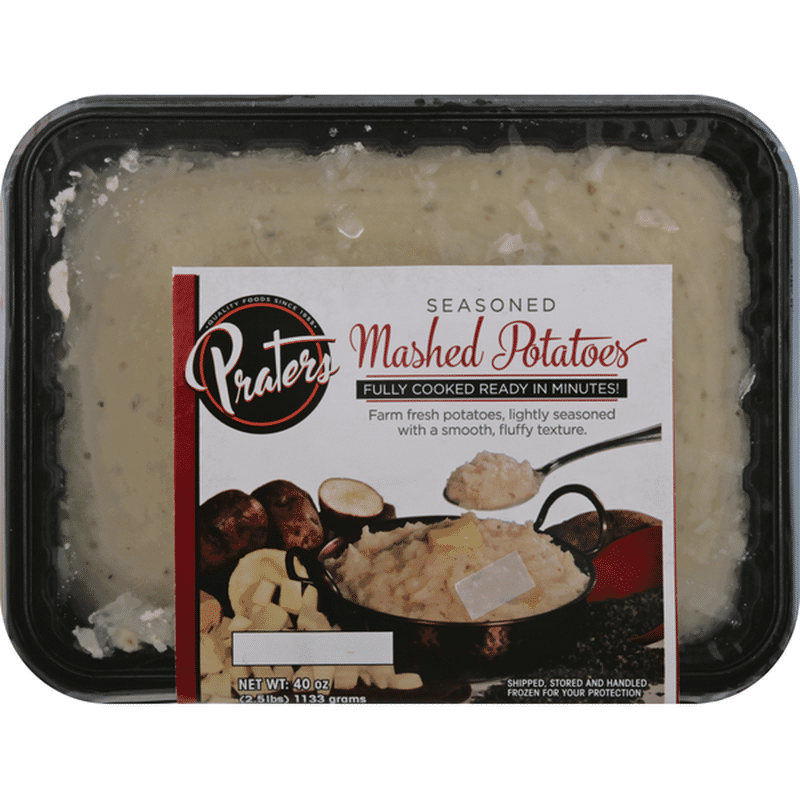 Praters Mashed Potatoes, Seasoned (40 oz) - Instacart