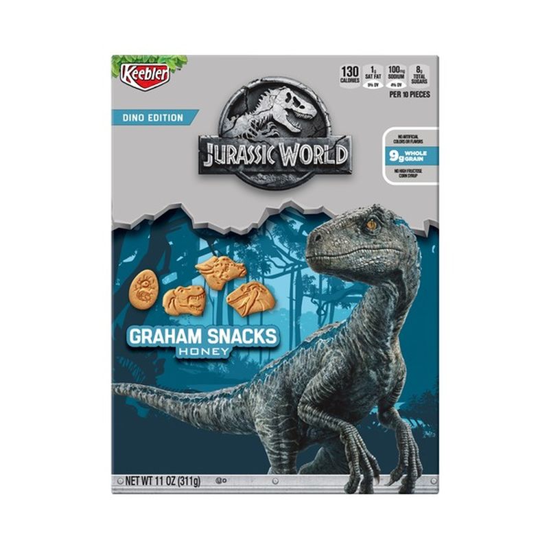 Keebler Jurassic World Graham Cracker Snacks Honey (11 oz) - Instacart
