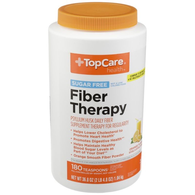 TopCare Fiber Therapy Orange Flavor (36.8 oz) - Instacart