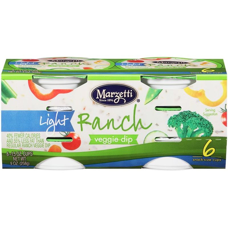 Marzetti Light Ranch Veggie Dip (1.5 oz) - Instacart