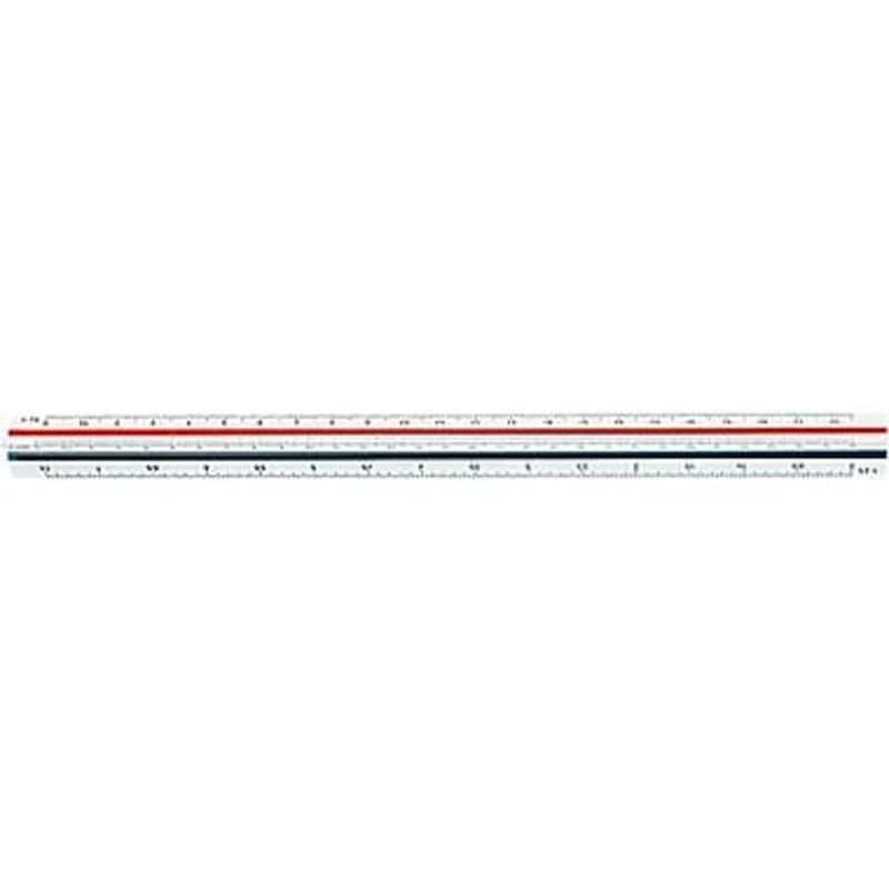 Staedtler 987-18-1 30cm Mechanical Engineer's & Architect's Metric ...