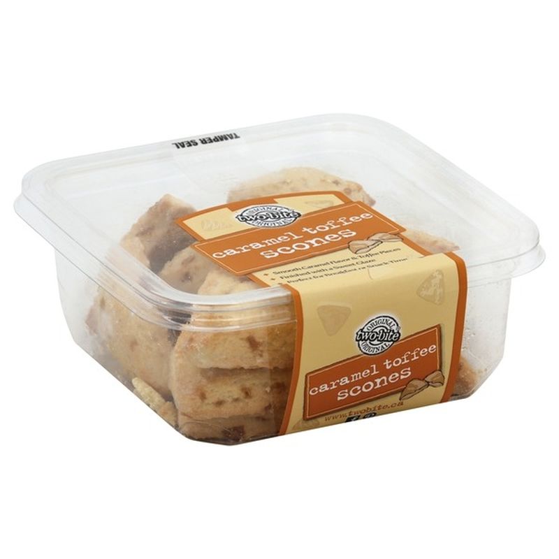 Original Two Bite Scones, Caramel Toffee (10 oz) - Instacart