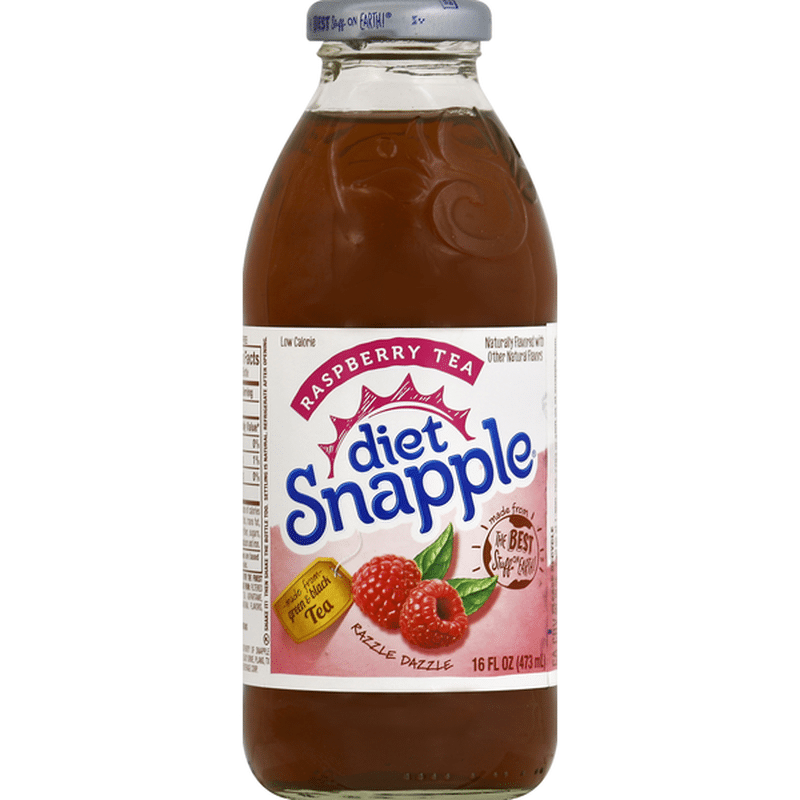 Snapple Tea, Raspberry, Diet (16 oz) - Instacart
