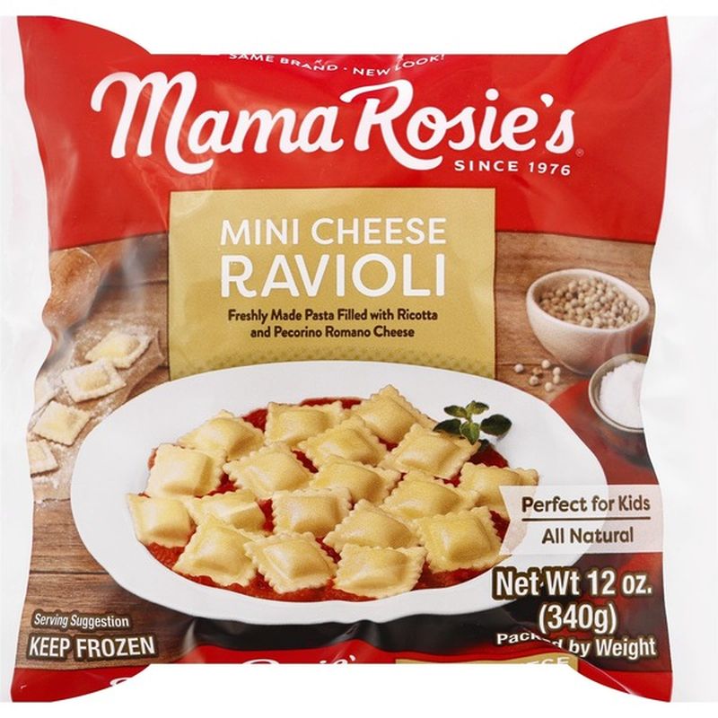 Mama Rosie's Ravioli, Cheese, Mini (12 oz) from Stop & Shop - Instacart