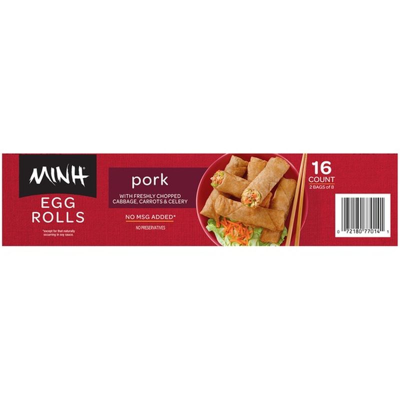 MINH Chicken Egg Rolls (8 ct) - Instacart