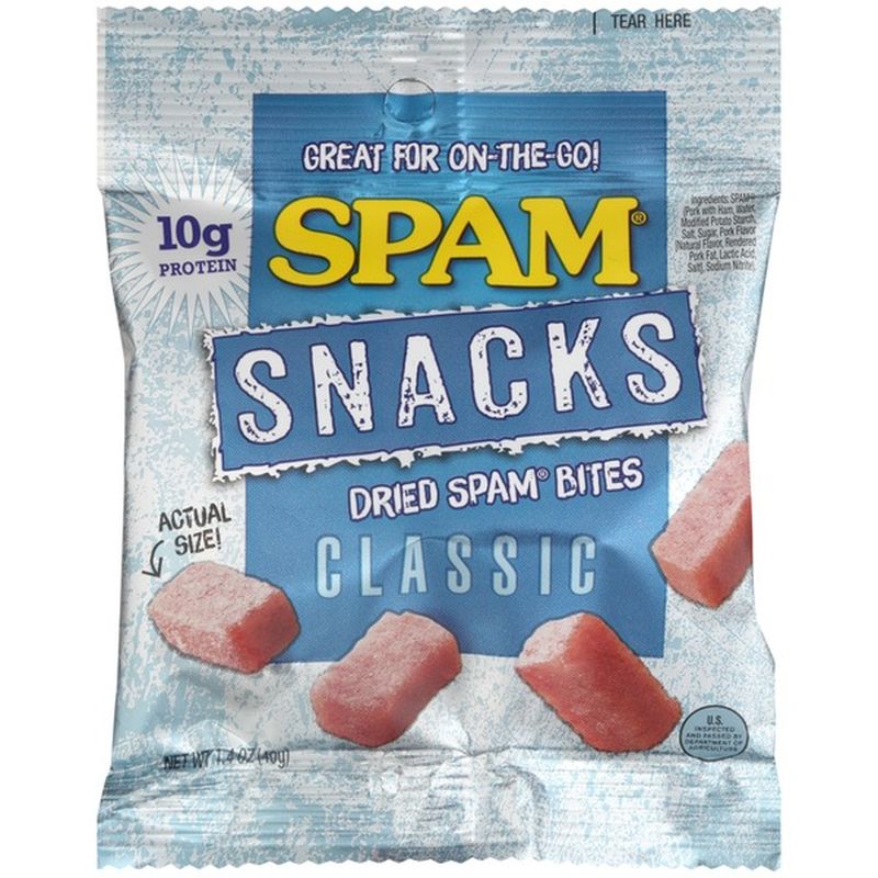 SPAM Classic Snacks (1.4 oz) - Instacart
