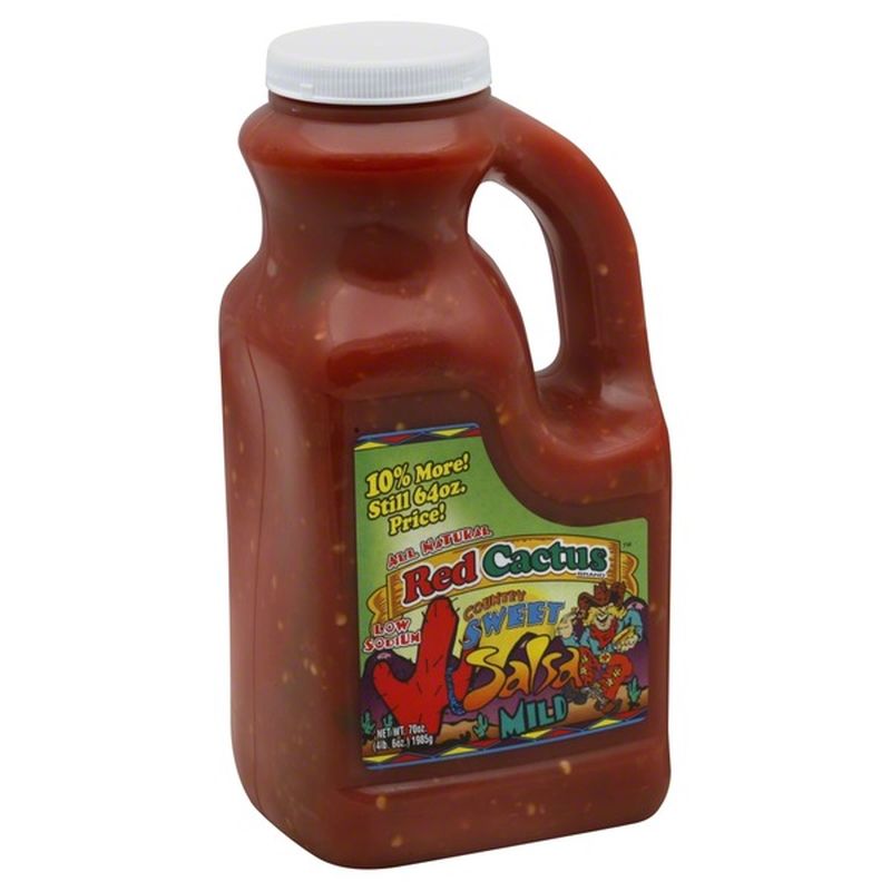 Red Cactus Salsa, Country Sweet, Mild (70 oz) - Instacart