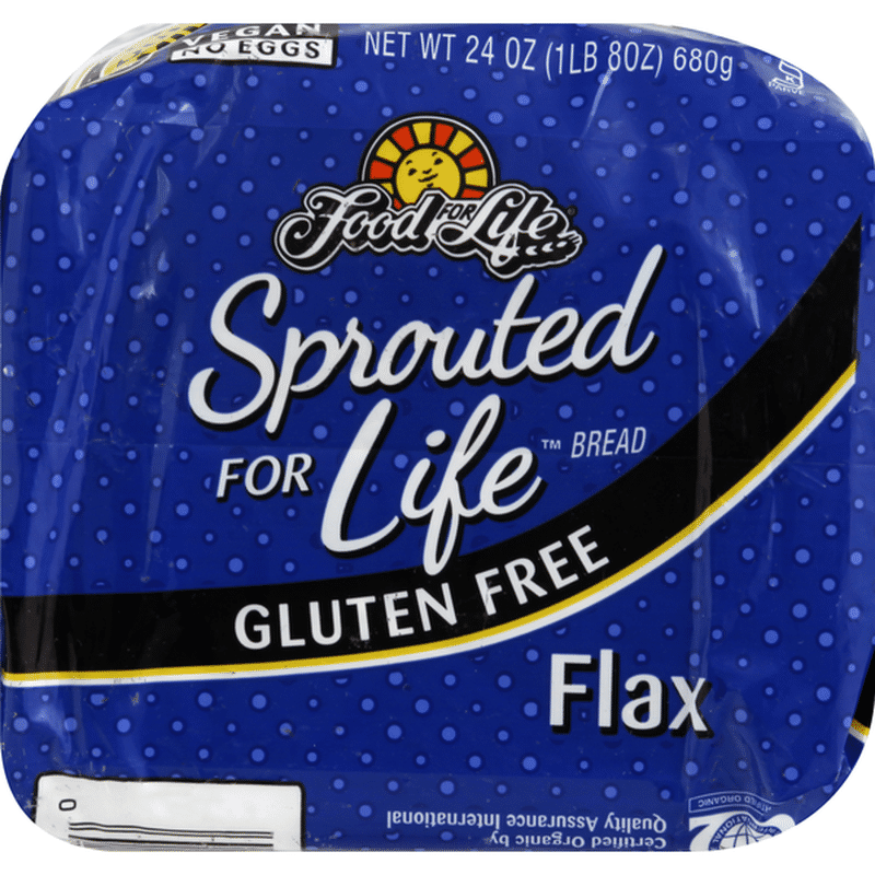 Food for Life Bread, Gluten Free, Flax (24 oz) - Instacart