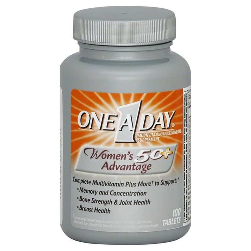 One A Day Complete Multivitamin, Tablets (100 ct) - Instacart
