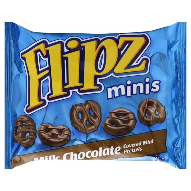 Flipz Pretzels, Minis, Milk Chocolate Covered (2 oz) - Instacart