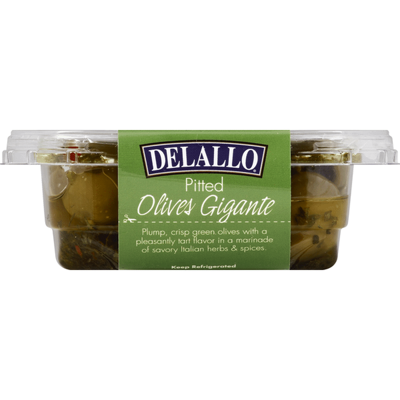 DeLallo Olives, Gigante, Pitted (7 oz) - Instacart