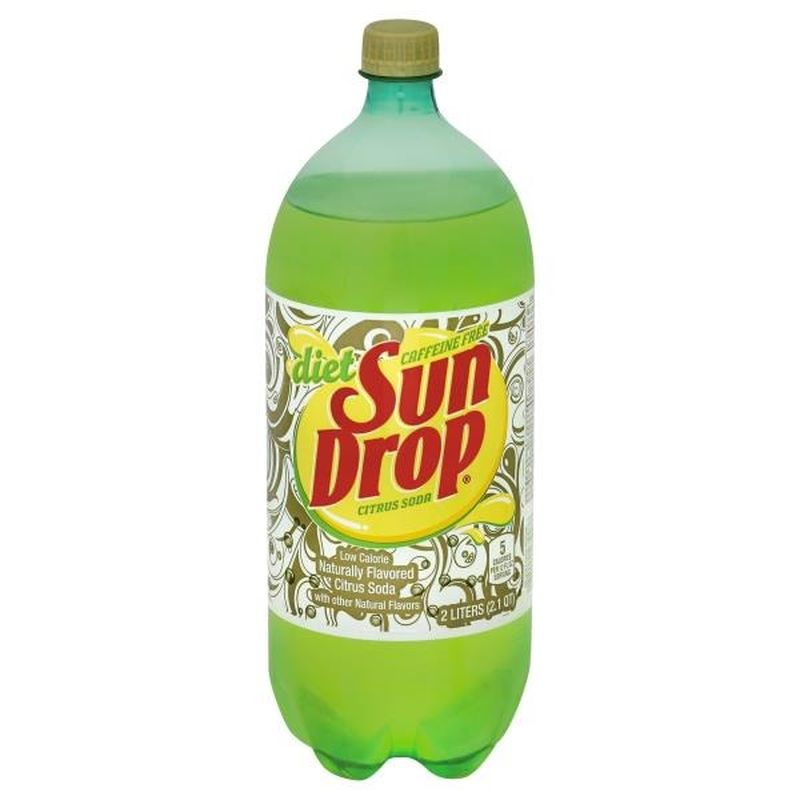 Caffeine Free Diet Sun Drop Citrus Soda (2 L) - Instacart