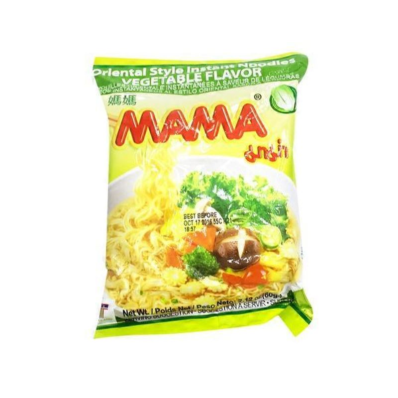 Mama Instant Noodle Vegetable (2.12 oz) - Instacart