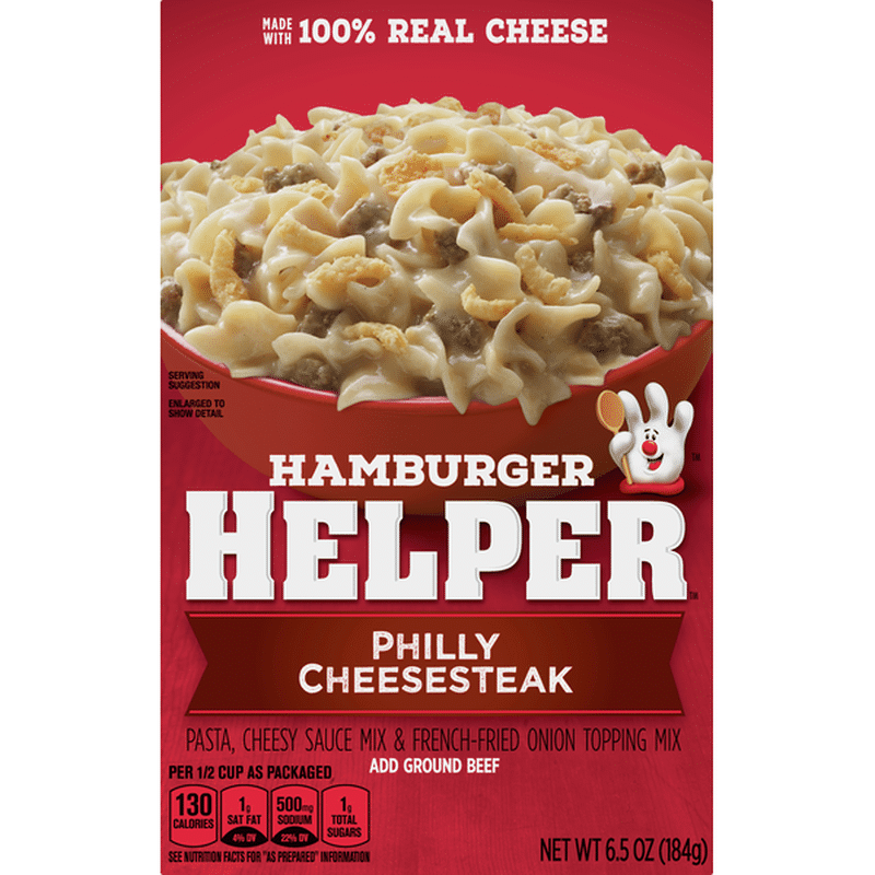 Hamburger Helper Philly Cheesesteak (6.5 oz) - Instacart