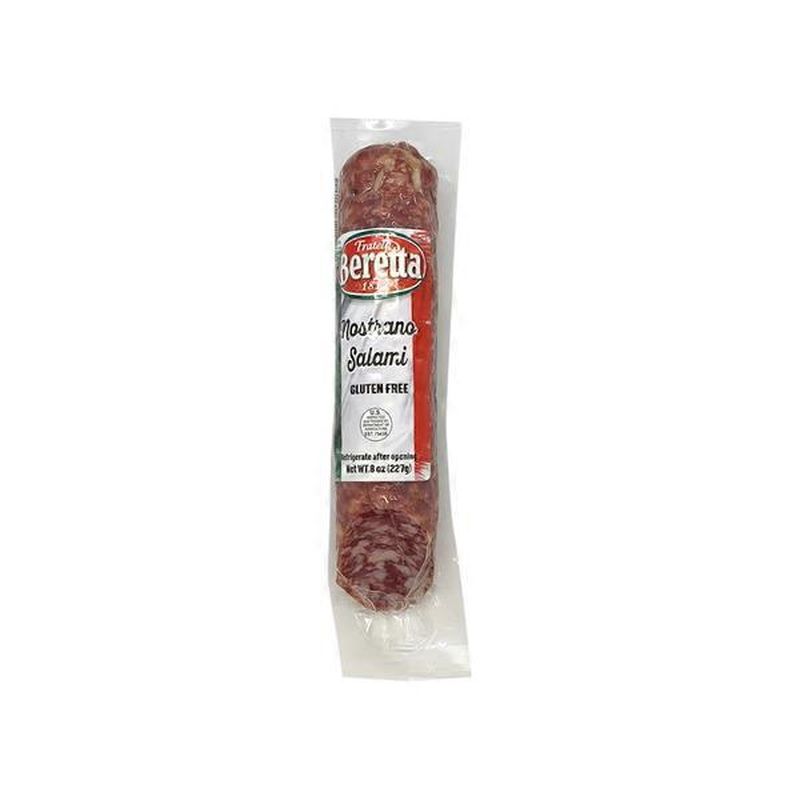 Fratelli Beretta Nostrano Salami Chub Cut (8 oz) - Instacart
