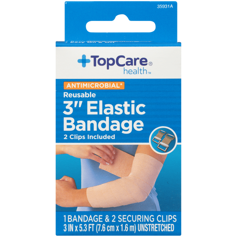 TopCare Antimicrobial Reusable 3" Elastic Bandage (each) - Instacart