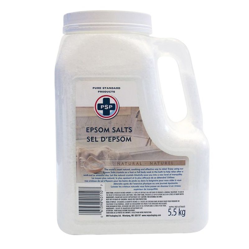 Pure Standard Products Epsom Salts (5.5 kg) - Instacart