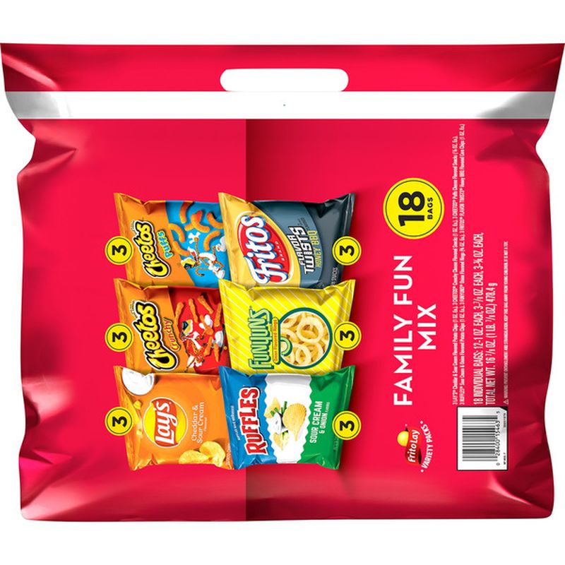 Frito Lay's Family Fun Mix Snacks (16.875 oz) - Instacart