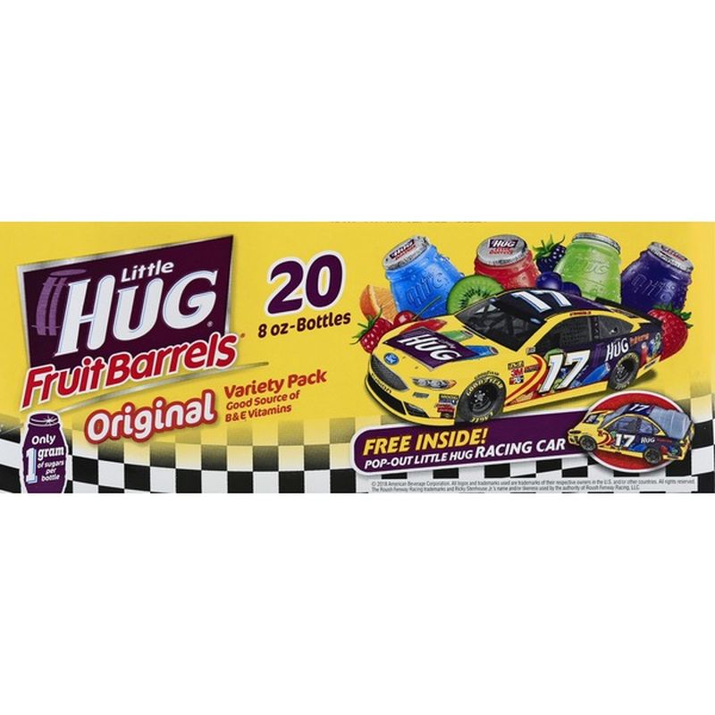 Little Hug Fruit Barrels, Original, Variety Pack (8 fl oz) - Instacart