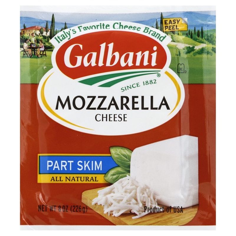 Galbani Galbani Part Skim Mozzarella Cheese (8 oz) - Instacart
