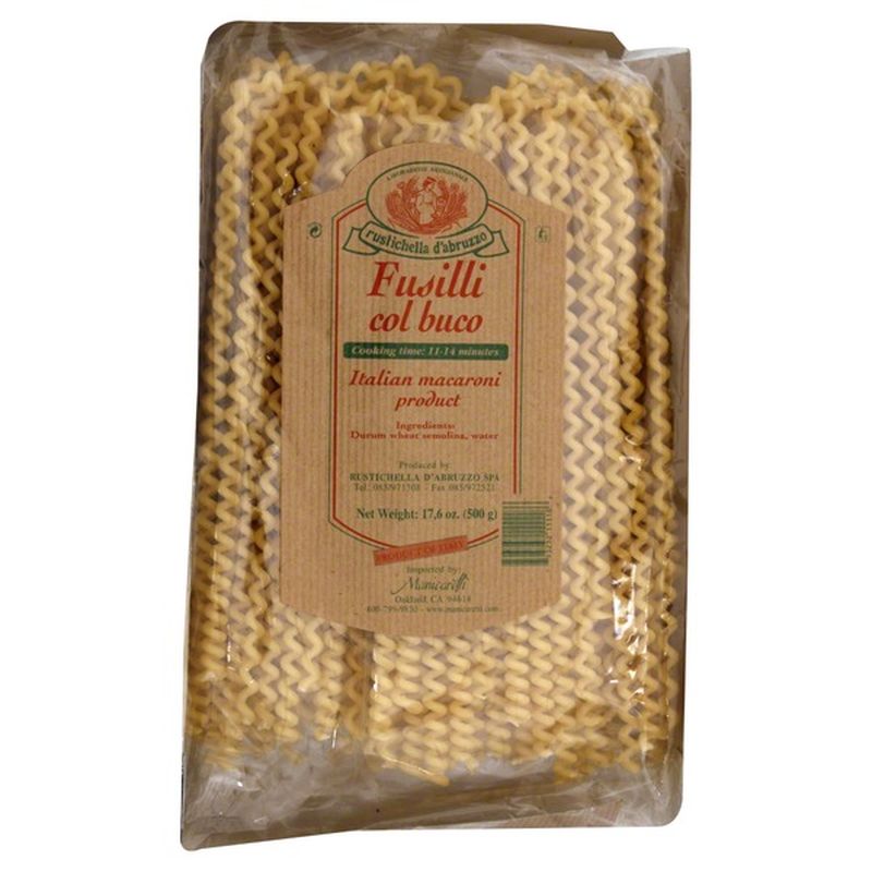 Rustichella D Abruzzo Fusilli Col Buco (17.6 oz) - Instacart