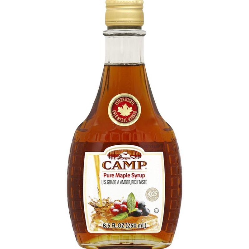 Camp Maple Syrup, Pure (8.5 oz) - Instacart