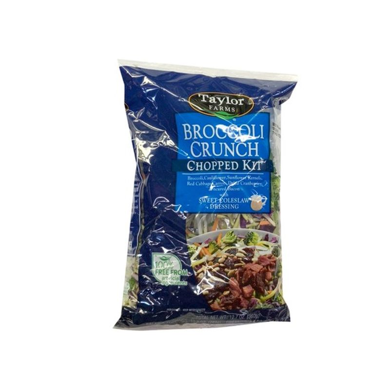 Taylor Farms Broccoli Crunch Chopped Salad Kit (10.5 oz bag) - Instacart