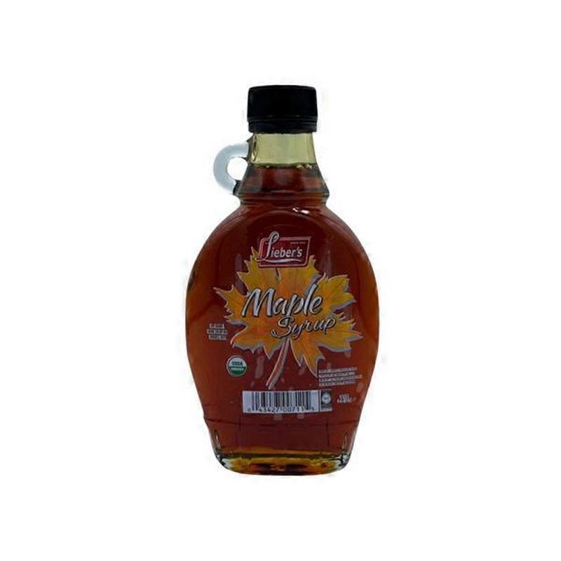 Lieber's U.S. Grade A Dark Amber Maple Syrup (8 fl oz) - Instacart