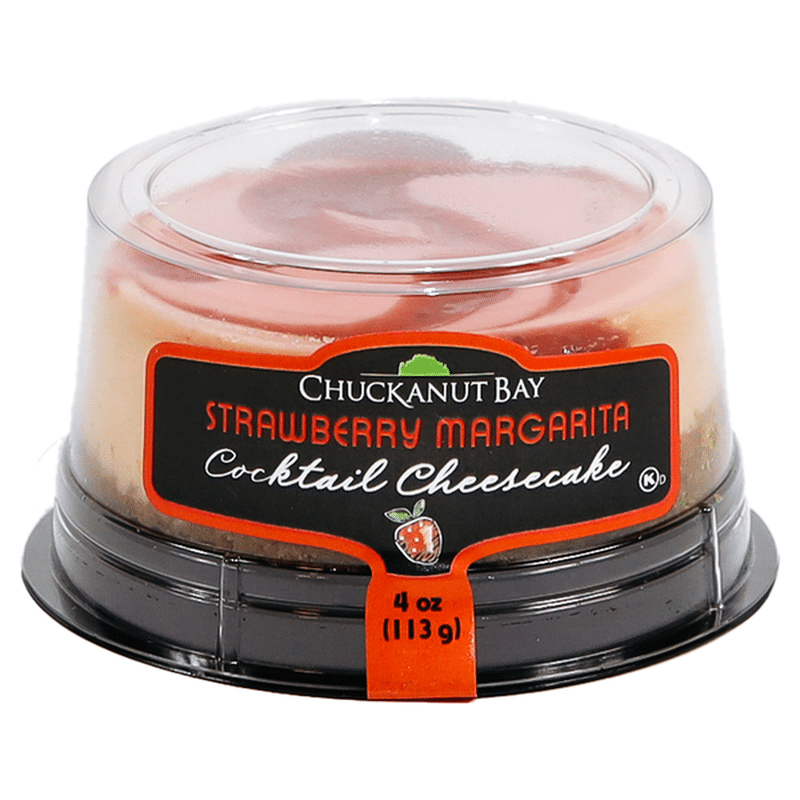 Chuckanut Bay Foods Strawberry Margarita Mini Cheesecake (4 oz) - Instacart