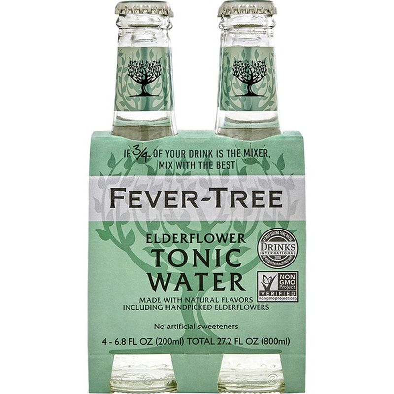 Fever-Tree Elderflower Tonic Water (7 fl oz) - Instacart