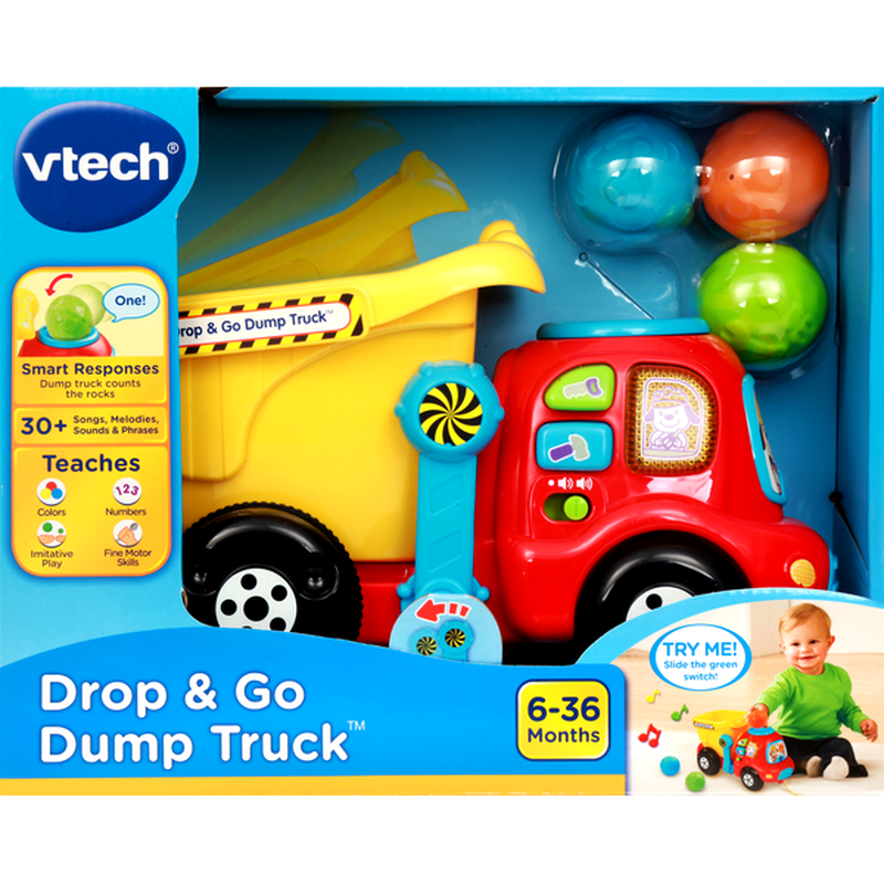 VTech Drop & Go Dump Truck, 6-36 Months (1 each) - Instacart