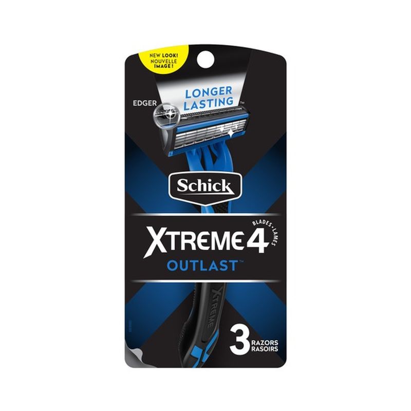 Schick Schick Xtreme 4 Disposable Razor for Men (3 ct) - Instacart