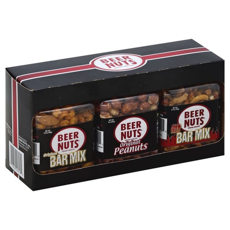BEER NUTS Snacks, Assorted (3 each) - Instacart