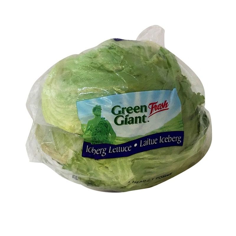 Green Giant Fresh Iceberg Lettuce (1 count bag) - Instacart
