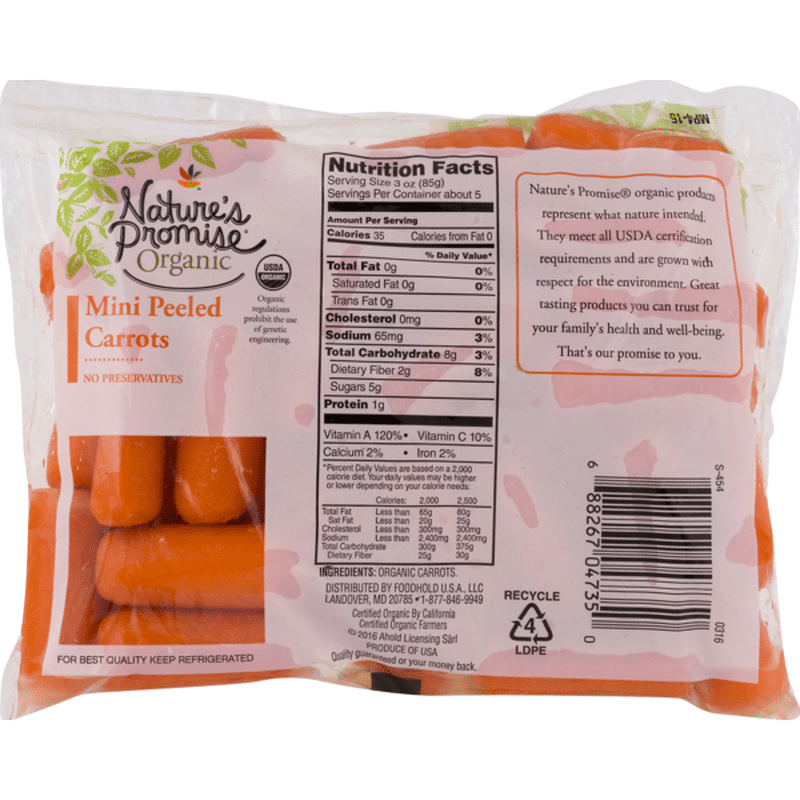 Nature's Promise Organic Baby Cut Carrots (16 oz) - Instacart