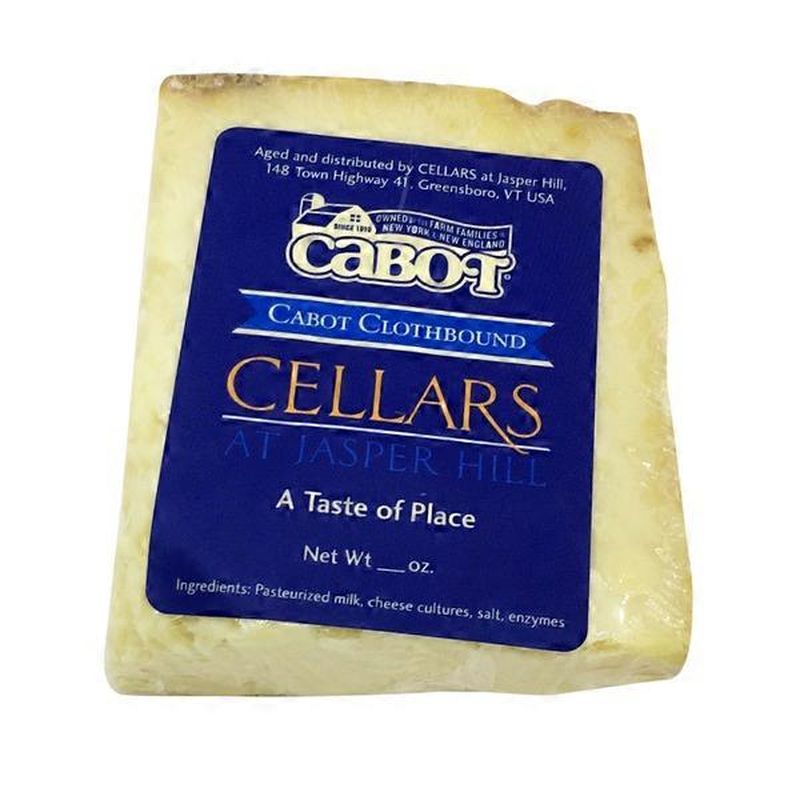 Cabot Clothbound Cheddar Cheese (per lb) Delivery or Pickup Near Me ...