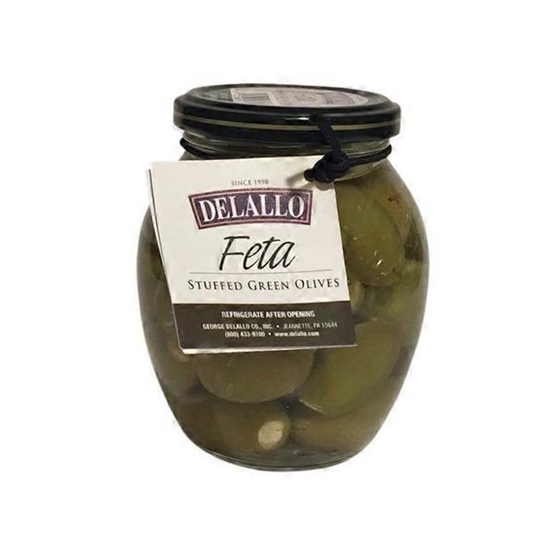 DeLallo Feta Cheese Stuffed Olives (12.7 oz) - Instacart