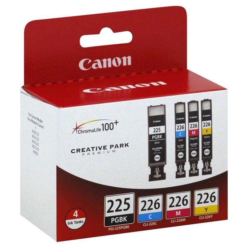 Canon Ink Tanks, Assorted (4 each) - Instacart