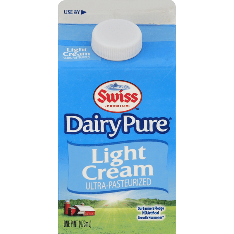 Swiss Premium Light Cream (1 pt) - Instacart