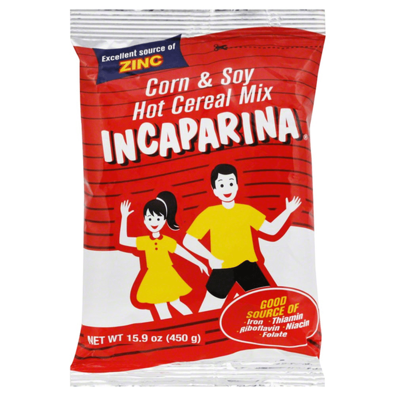 Incaparina Hot Cereal Mix, Corn & Soy (15.9 oz) - Instacart