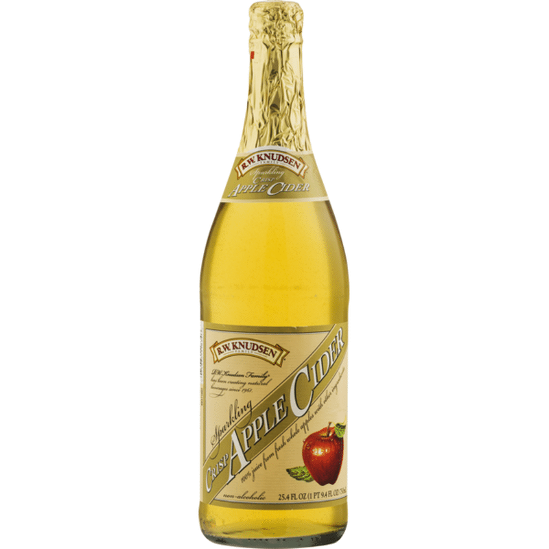 KNUDSEN Sparkling Crisp Apple Cider (750 ml) - Instacart