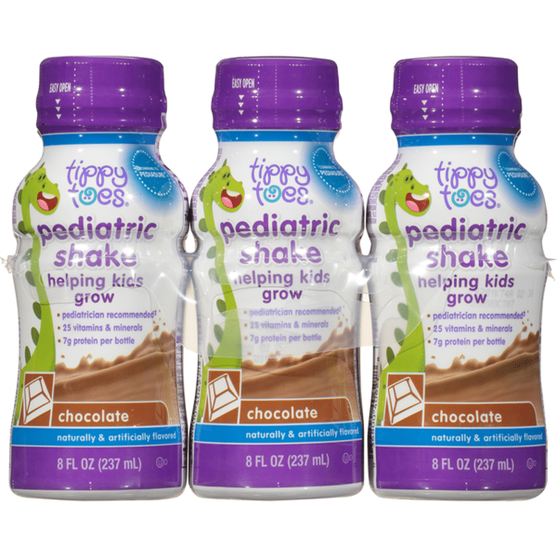 Tippy Toes Chocolate Pediatric Shake (8 fl oz) - Instacart