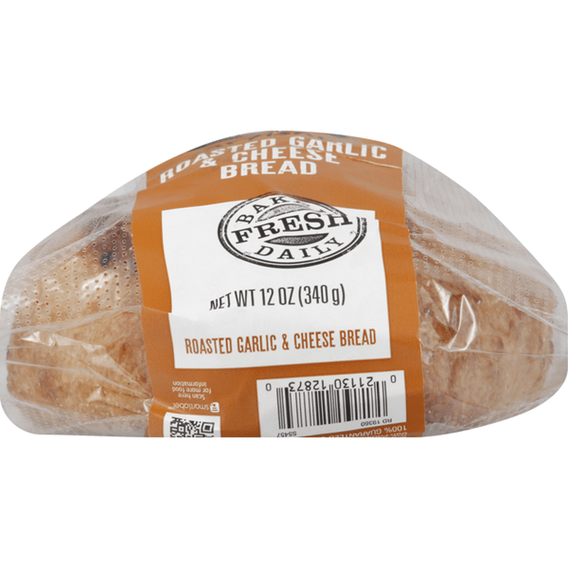 Signature Select Bread, Roasted Garlic & Cheese, Artisan (12 oz ...