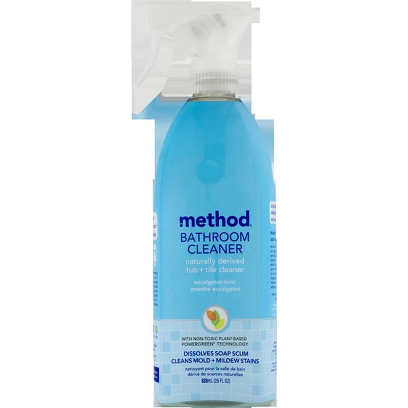 Method Bathroom Cleaner, Eucalyptus Mint (28 fl oz) - Instacart