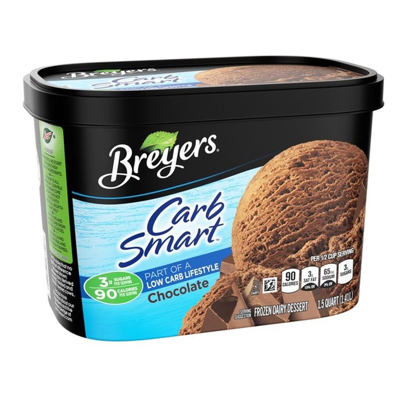 Breyers Frozen Dairy Dessert Chocolate 48 Oz From Key Fresh And Natural