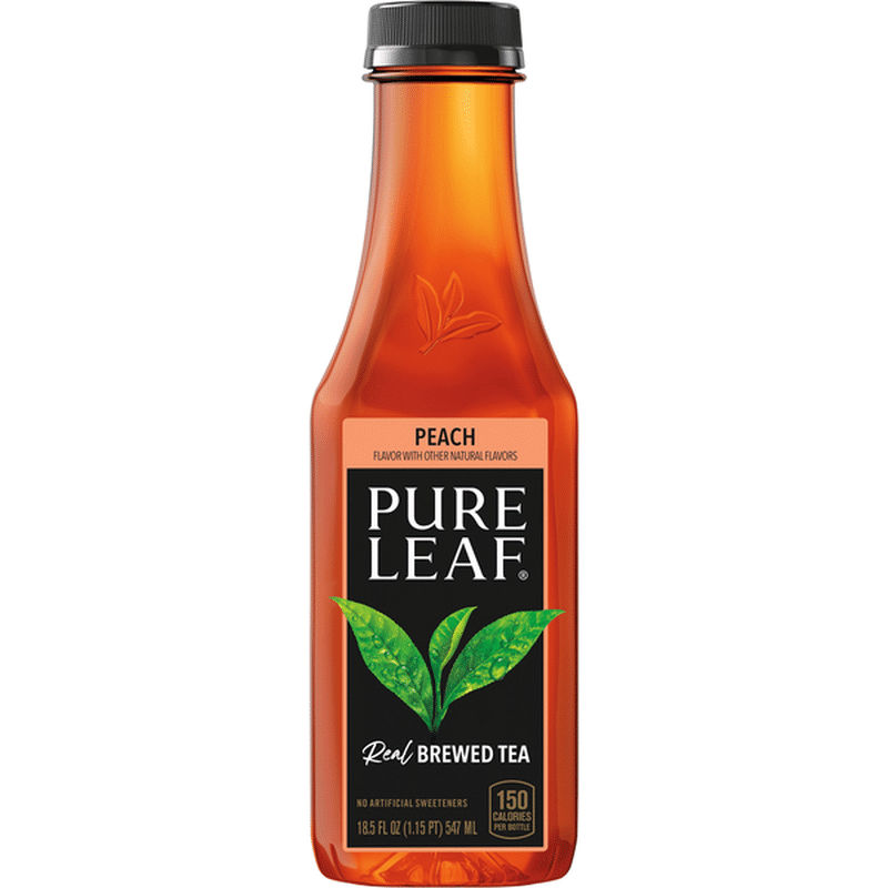 Pure Leaf Peach Iced Tea (18.5 fl oz) - Instacart