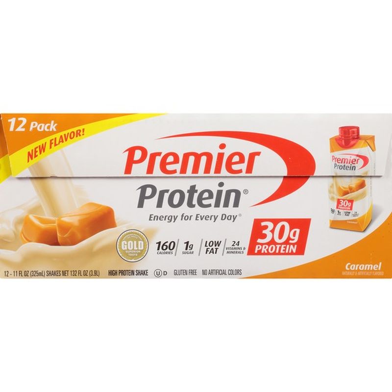 Premier Protein Caramel Protein Shake (11 fl oz) - Instacart