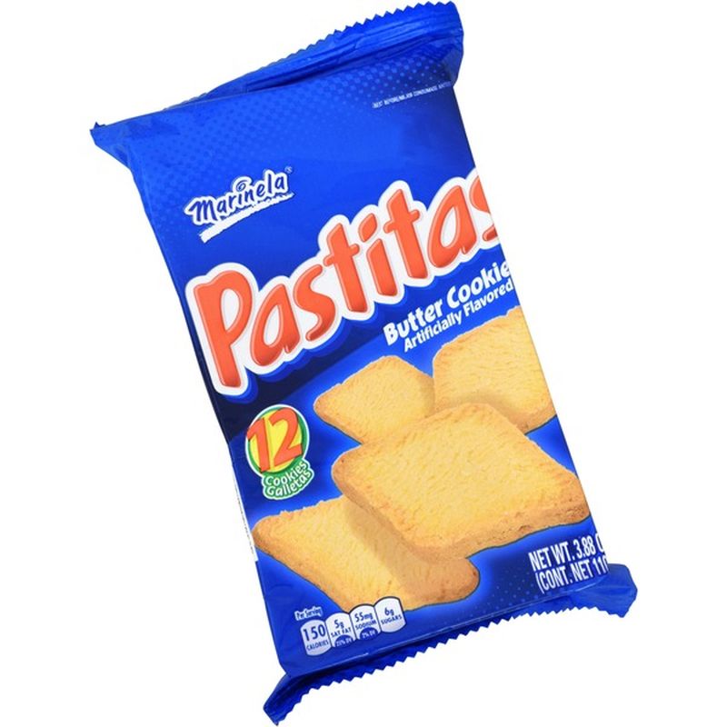 Marinela Pastitas Mexican Butter Cookies (3.88 oz) - Instacart