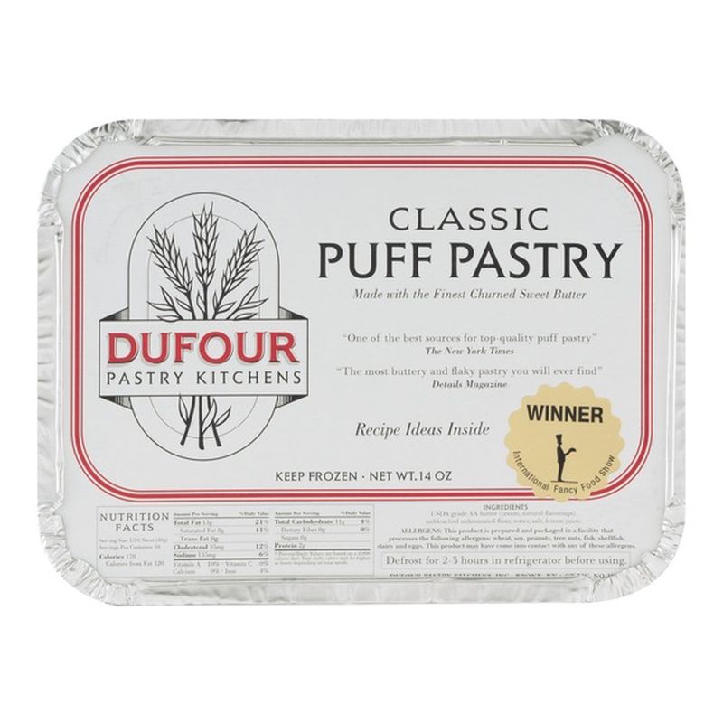 Dufour Pastry Kitchens Puff Pastry, Classic (14 oz) - Instacart